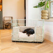 Savanna Oatmeal Dog Cage Bumper | Cage Bedding | Lords & Labradors US ...